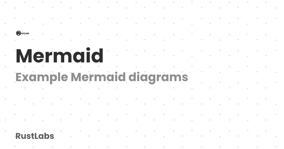 Mermaid | Learn Rust